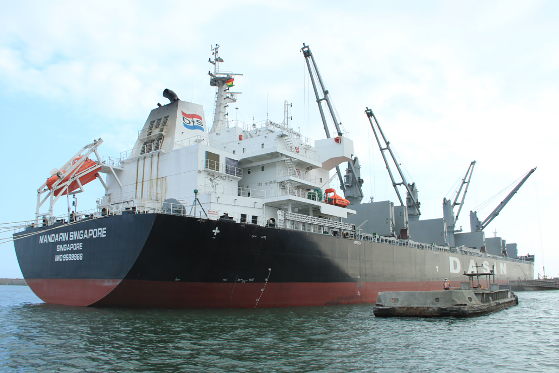 Use of Marinesat on Dasin fleet - Dasin Marine Pte Ltd | 大新船务有限公司